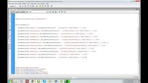 2 adding more javascript files into theme youtube