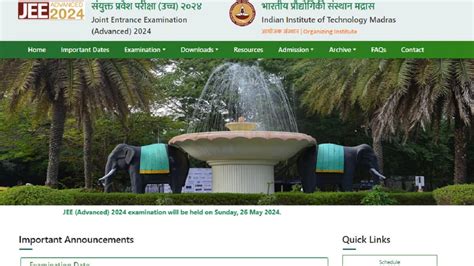 Jee Advanced 2024 Exam Date Released Registration Begins On April 21
