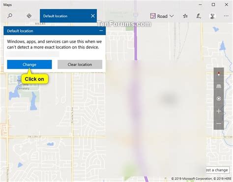 Set Change Or Clear Default Location For Windows PC Tutorials