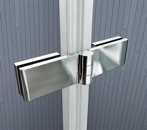 1000x1400mm 3 Fold Folding Hinge Bath Shower Screen 6mm Glass Door