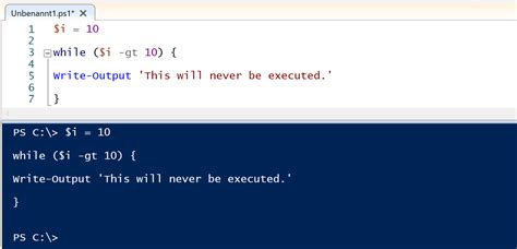 PowerShell Do While Vs Do Until Vs While SID
