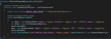 How To A Partial That Requires A Model Inside A View That Is Using A