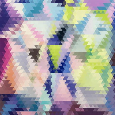 Color Abstract Vector Background Triangular Design Presentation