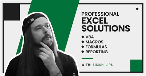 Provide Excel Services Vba Macros Automation Formulas Data Analysis By Simon Lips Fiverr