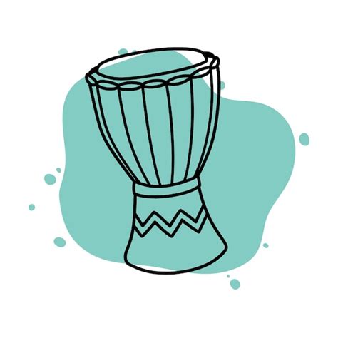 Premium Vector Doodle Of Djembe Music Traditional Hand Drawn African