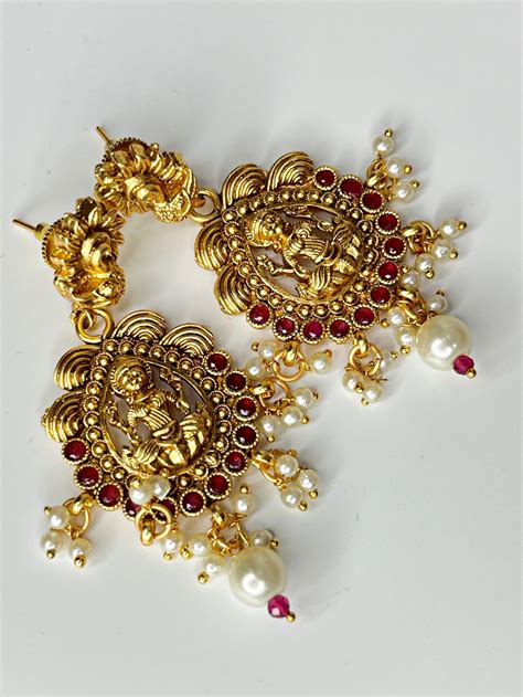 Ishika Ruby Temple Jewellery House Of Praniv