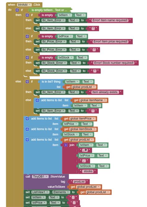 Clear Tinydb Tag Mit App Inventor Help Mit App Inventor Community