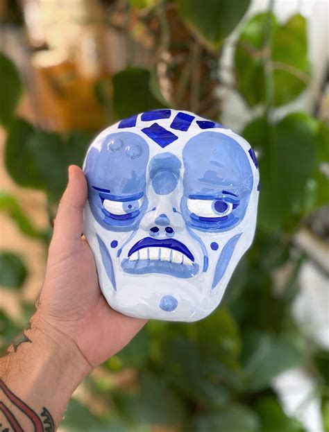 Yokai Collection Oiwa Mask Powernotte Radical Handcraft Based In Venice