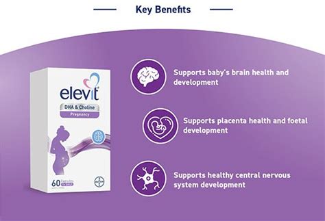 Elevit Dha And Choline Pregnancy Capsules 60 Pack 60 Days