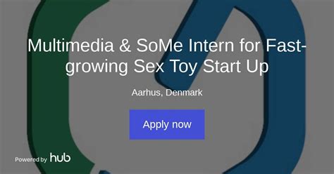 The Hub Multimedia And Some Intern For Fast Growing Sex Toy Start Up Cleverdeal Aps