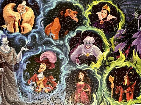 Disney Villains 500 Piece Jigsaw Puzzle Ceaco Lieses Blog