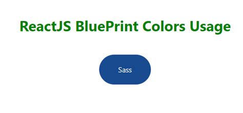 React Js Blueprint Colors Usage GeeksforGeeks