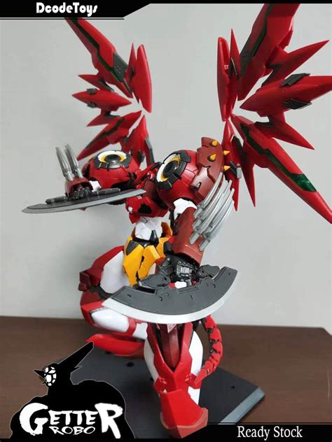 Mjh Red Black Getter Robo And Getter 1 Devolution Ver Riobot Ryoma Nagare