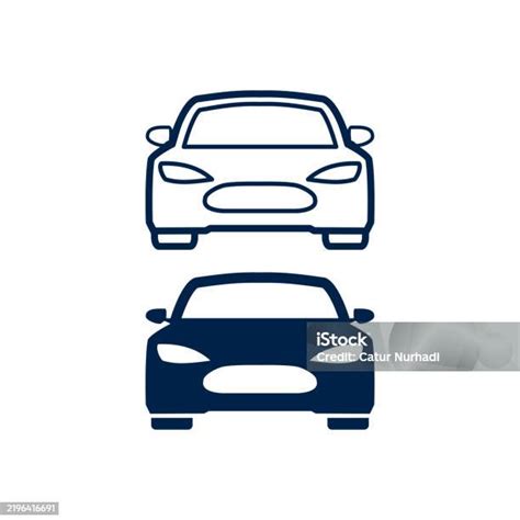 자동차 아이콘은 간단한 기호 기호를 설정합니다 자동 보기 스포츠 경주 운송 개념 벡터 일러스트 레이 션이 고립되어 있습니다 개념에 대한 스톡 벡터 아트 및 기타 이미지