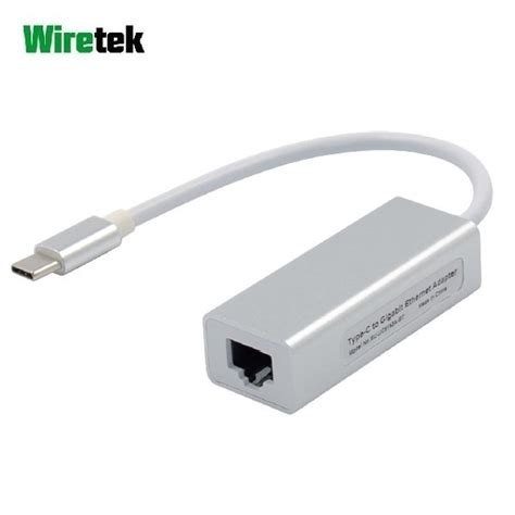 Jual Type C To Lan Gigabit Rj Ethernet Adaptor Wiretek Di Lapak Tokomipo Bukalapak