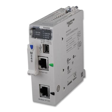 Brand New Schnei Der Bmxp342020 Processor Module M340 Max 1024 Discrete And 256 Analog I O