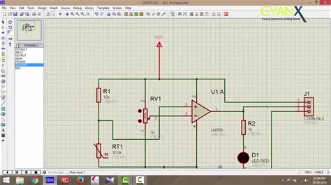 Lesson 8 Temprature Sensor Schematic For Pcb Design Youtube