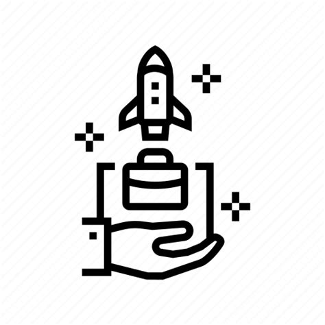 Lean Startup Modern Business Innovation Strategy Leadership Icon