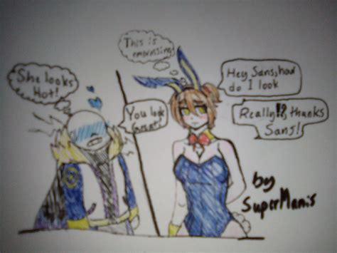 Galactictale Frisk Bunny Outfit Scrolller