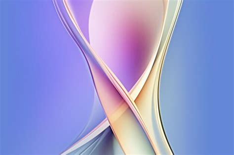 Premium Photo A Close Up Of A Cell Phone With A Curved Design Generative Ai