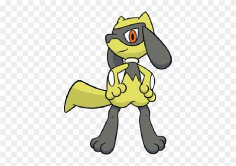 Riolu Shinyriolu Shinypokemon Pokemon Freetoedit Pokemon Riolu Shiny Hd Png Download