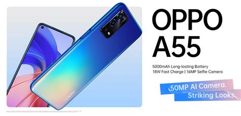 Buy OPPO A55 (6 GB RAM, 128 GB ROM) online Top 10 mobiles