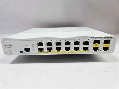 Cisco Catalyst 2960 C Series Poe 8 Ports Network Switch Ws C2960c 12pc L 20 63 Picclick Ca