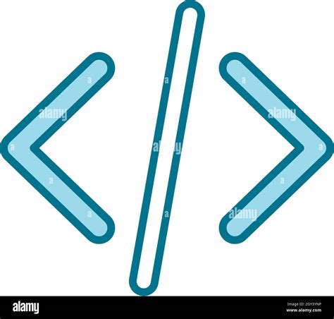 Programming Coding Icon Stock Vector Image And Art Alamy