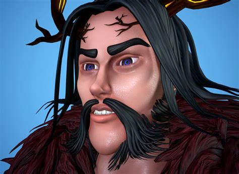 Fantasy Character Ulgen D Model By Xeltor