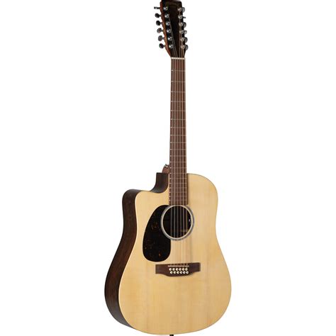 Martin Dc X2e Brazilian Left Handed 12 String Acoustic Electric Guitar