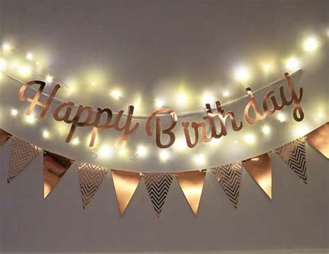 Happy Birthday String Lights