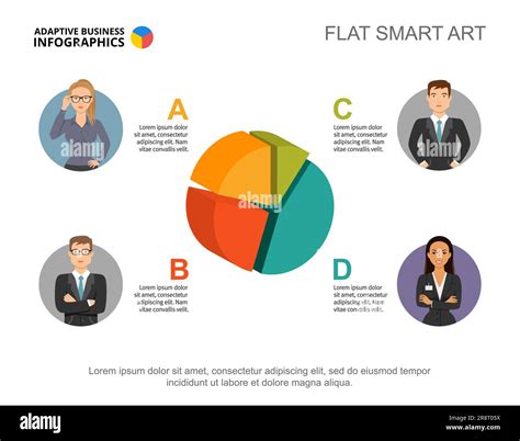 3d Pie Chart Slide Template Stock Vector Image And Art Alamy