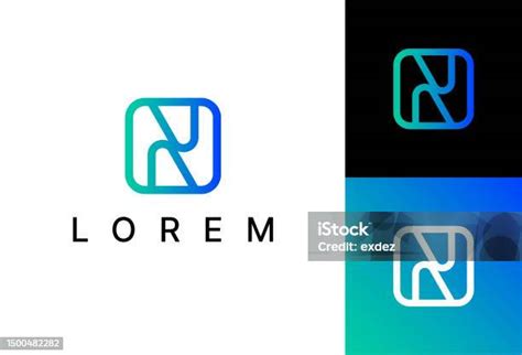 Letter N 로고 세트 알파벳 N에 대한 스톡 벡터 아트 및 기타 이미지 알파벳 N 0명 개념 Istock