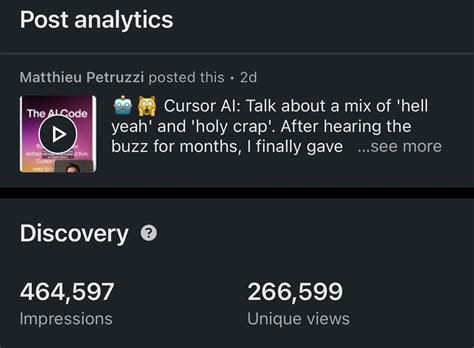 🤯 Linkedins New Video Feed Is Nuts 460k Views In 48 Hours For A Short Video I Almost Didnt