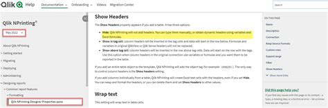Solved Show Headers Property Is Missing When Adding A Qli Qlik