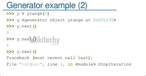 Python Tutorial Python Generator Generators In Python By
