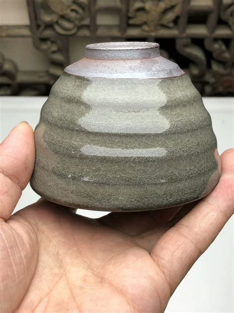 李盏工坊 高级工艺美术师 李远兴老师 柴烧 灰贝 观复建盏
