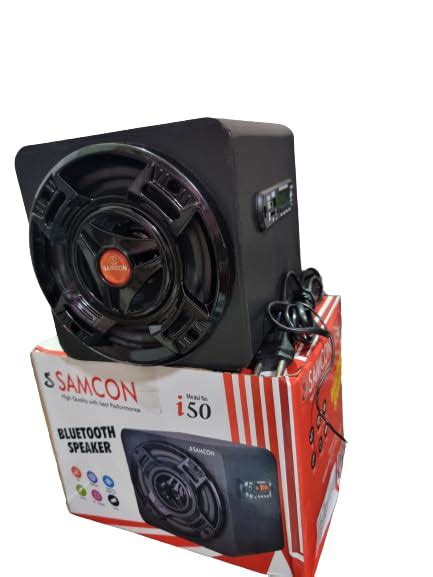 Samcon I50 Bluetooth Speakers With Remote Fm USB Aux Amazon In Electronics