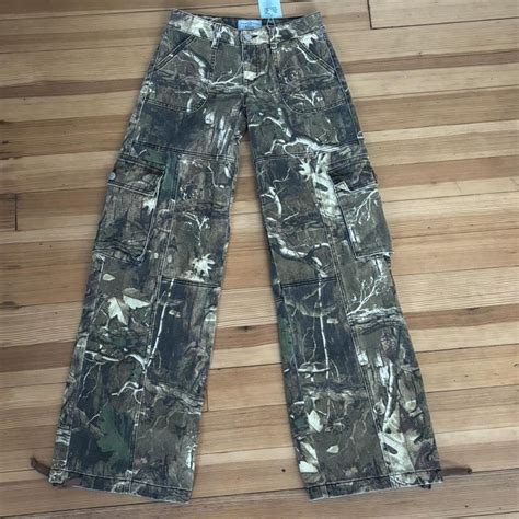 Brand New Revice Camo Jeans Size 23 Camouflage Depop