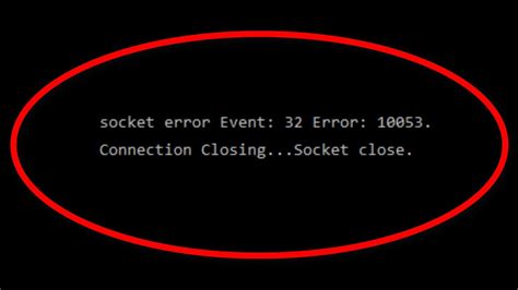 Asynchronous Socket Error 10053 On Windows 10 Fix Youtube