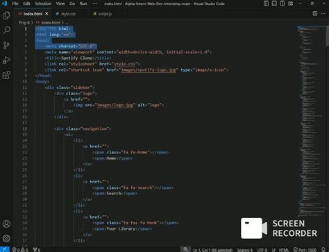 Finished Spotify Clone Project At Alpha Intern 20 Tripti Bhatnagar Posted On The Topic Linkedin