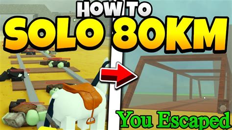 How To Beat The 80 000m Checkpoint Solo In Dead Rails Youtube