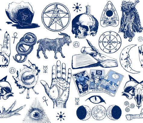 Occult Tattoo Flash
