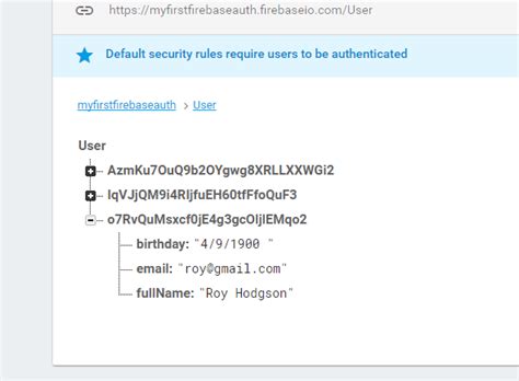 android can t retrieve data from firebase with a given uid stack