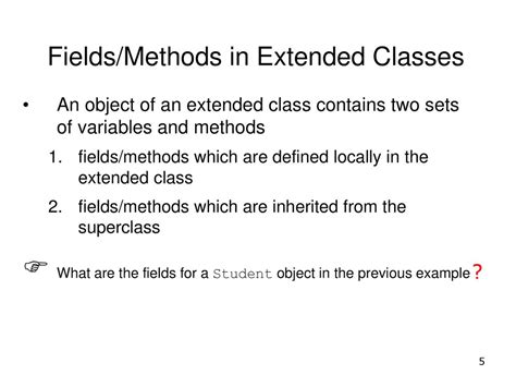 Lecture 3 Extending Classes Inheritance In Java Ppt Download