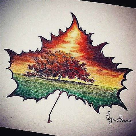 Tree Color Drawing At PaintingValley Com Explore Collection Of Tree Color Drawing