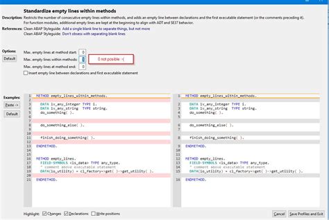 Feature Request Or Bug Rule Standardize Empty Line Within Methods