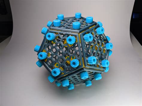 848 Bolted Cube Pentagonal Parts By Clockspring Printables Store