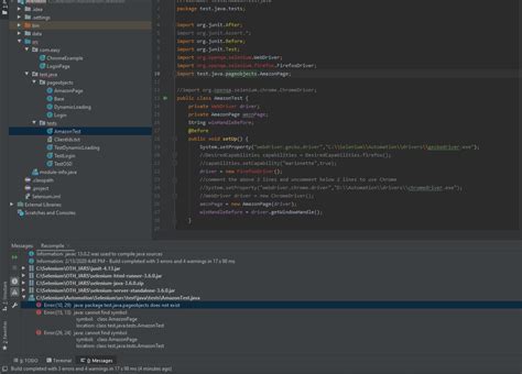 Package Does Not Exist Error Despite Autocomplete Being Aware Of Them Ides Support