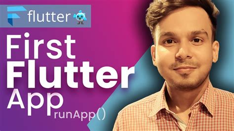 Flutter Hello World App Runapp How It Works Your First Flutter App 59 Hindi Youtube